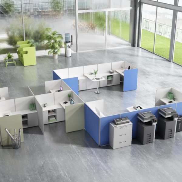 Island Workstation Concept - Wesome