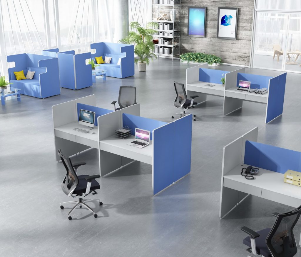 Office furniture Island series Staff station - Wesome